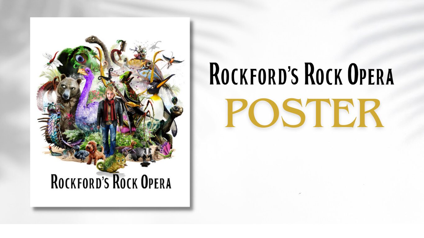 Rockford's Rock Opera Poster (50x60cm)